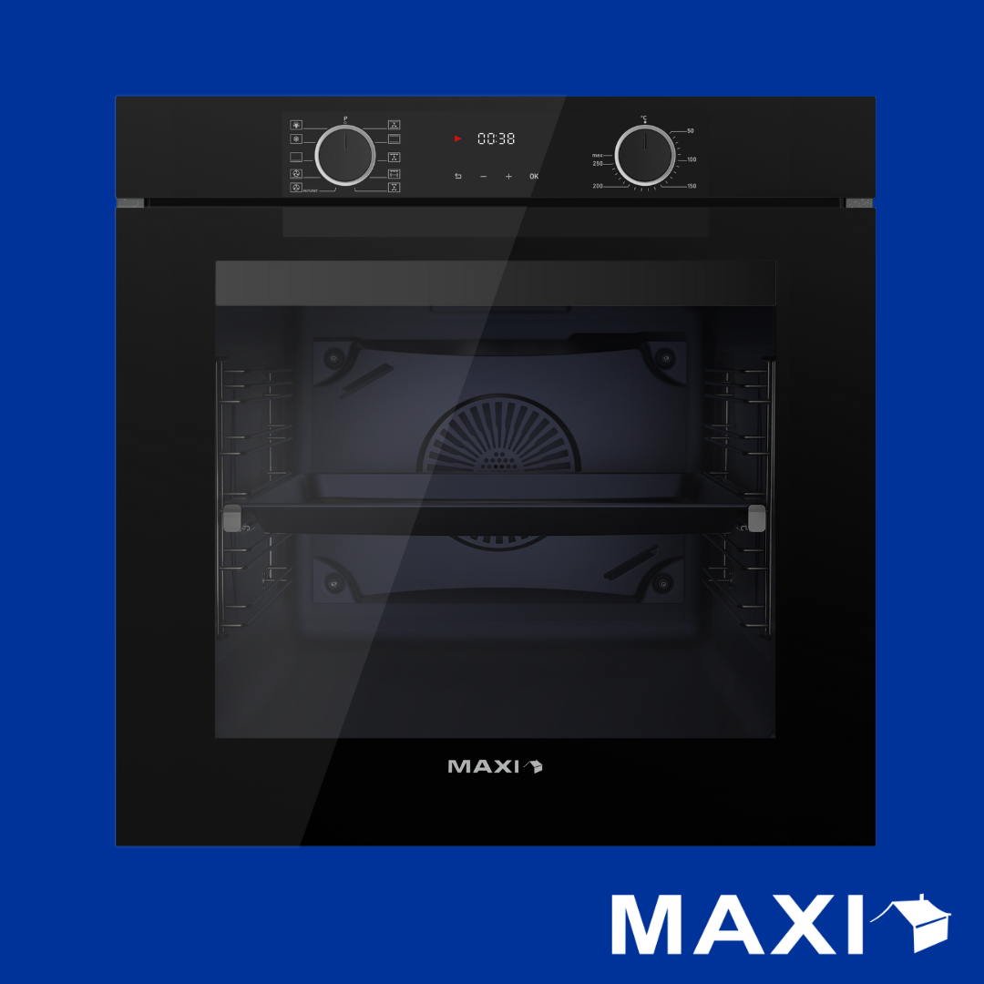 Maxi Electric Built-in Oven 60CM (QL10BL) Black | Fouani