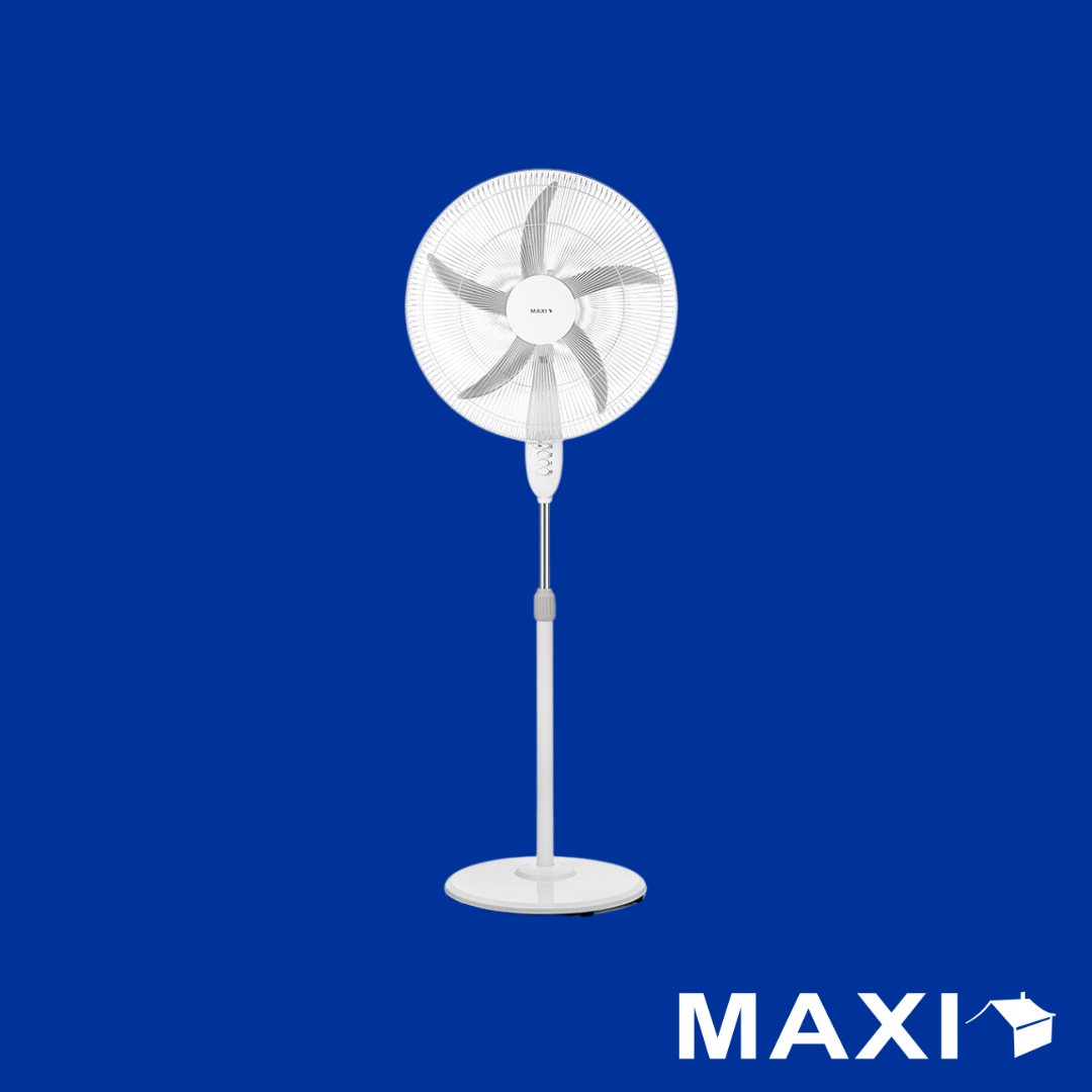 Maxi Standing Fan 20 inch White (50-12P) | Fouani