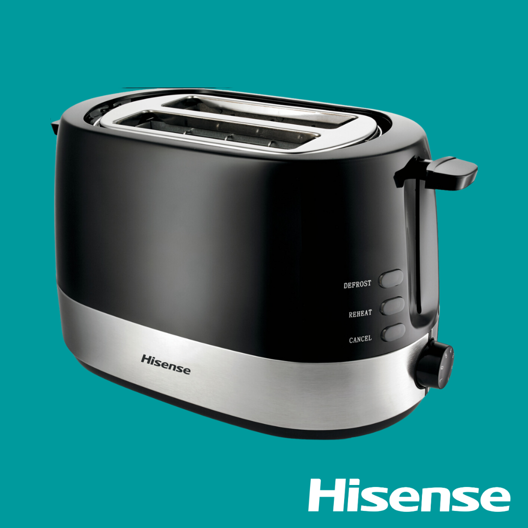 Hisense Toaster 2 Slices 850W (T850XG) | Fouani