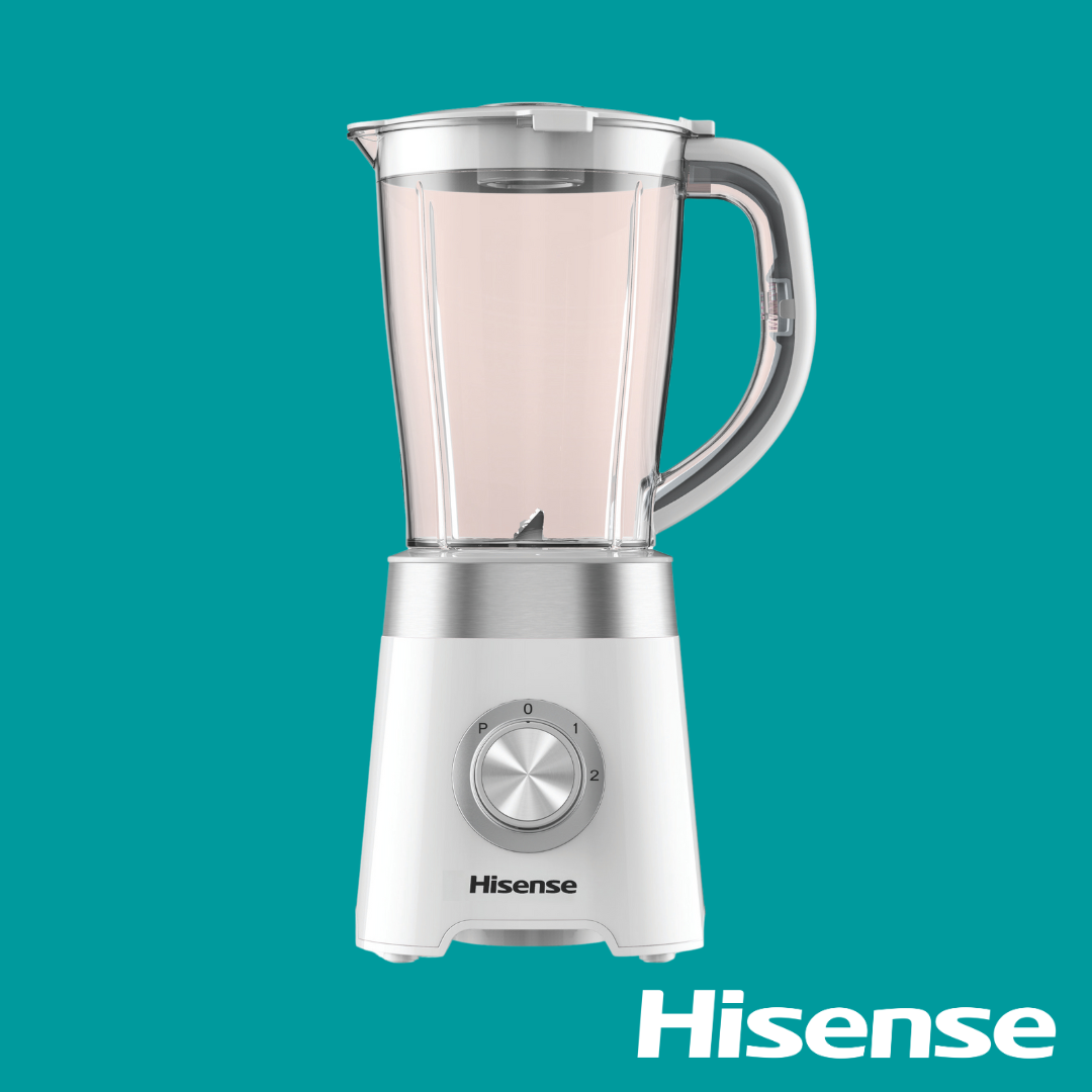 Hisense Blender 500W 1.5L White-Grey (H15TBWES2) | Fouani