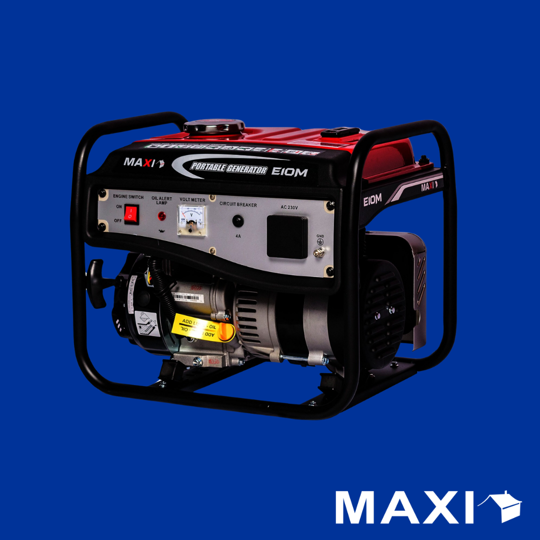 Maxi Generator 1.25kVa | 1.0kW | Manual (E10M) | Fouani
