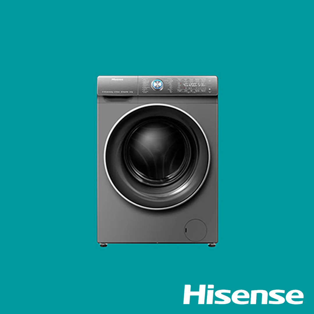 Hisense Front Load Wash & Dry 12/8KG (WDQRWM1214T) Washing Machine | Fouani