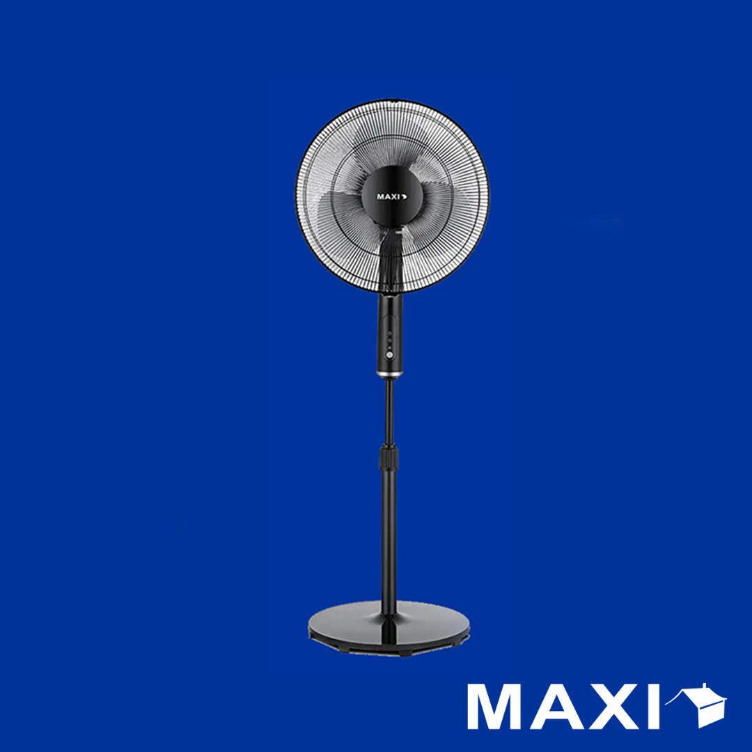 Maxi Standing Fan 16 inch Black (40-21MR) | Fouani