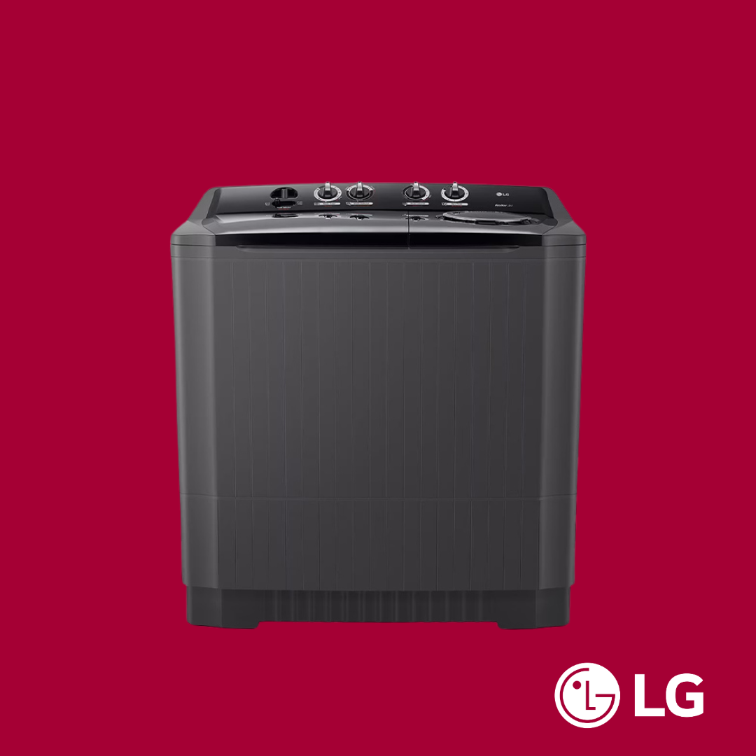 LG Top Load Twin Tub 15KG (P1561RWNT) Washing Machine | Fouani