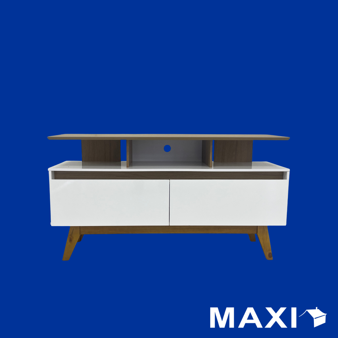 Maxi Rubi TV Stand 120CM (Off White) | Fouani