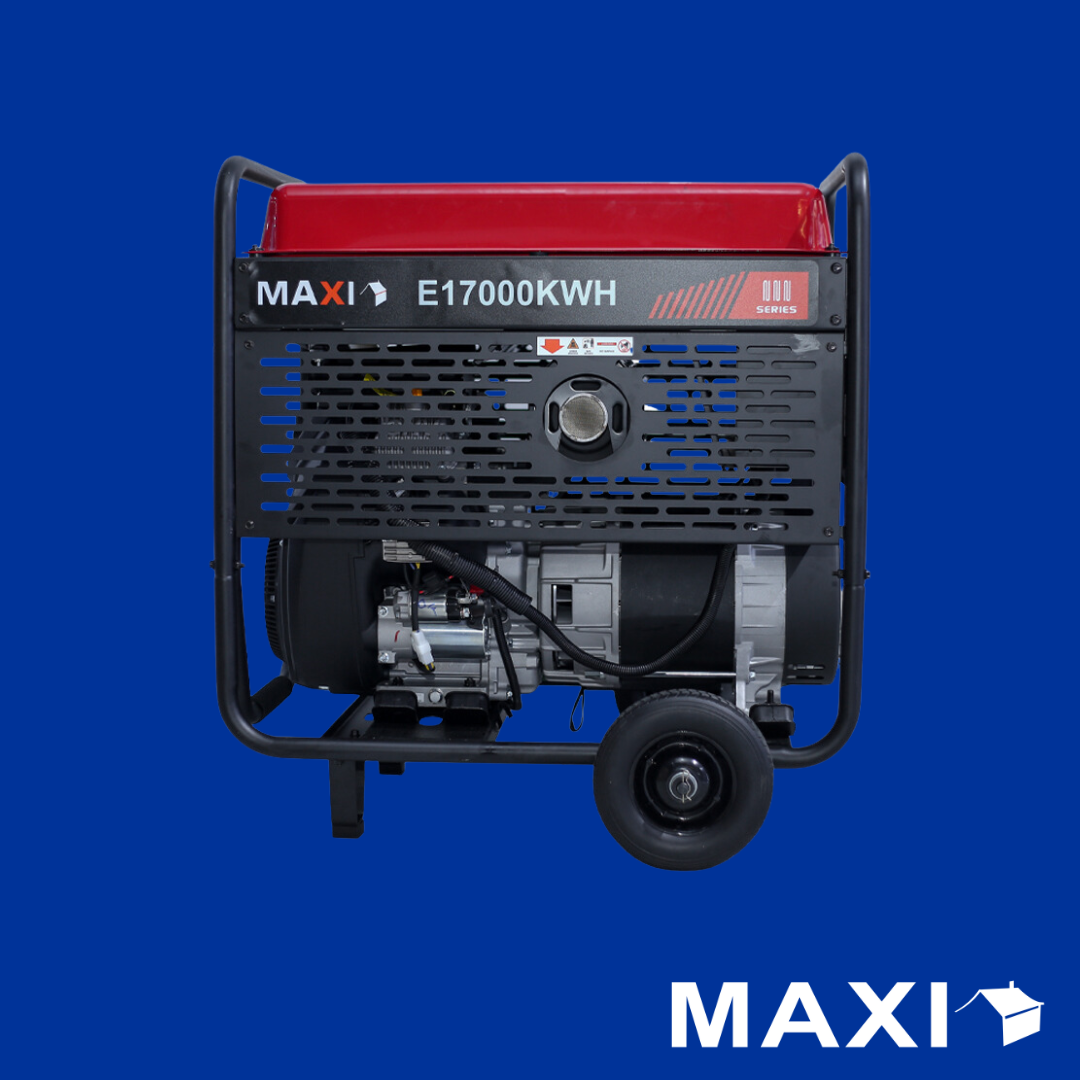 Maxi Generator 3-PHASE 21.25kVa | 17kW | with Key & Wheels (E17000KWH ...