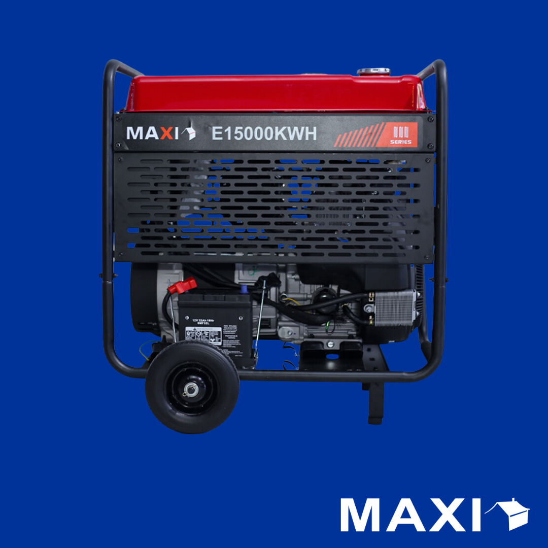 Maxi Generator 3-PHASE 18.75kVa | 15kW | with Key & Wheels (E15000KWH ...