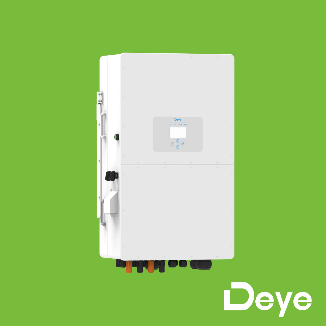 Deye Hybrid Inverter 50kW |HV Battery Supported| (SUN-50K-SG01HP3-EU-BM4) - Three Phase | Fouani