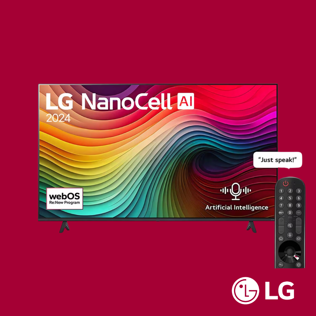 LG TV NanoCell 65 Inch NANO80 4K Smart | Fouani