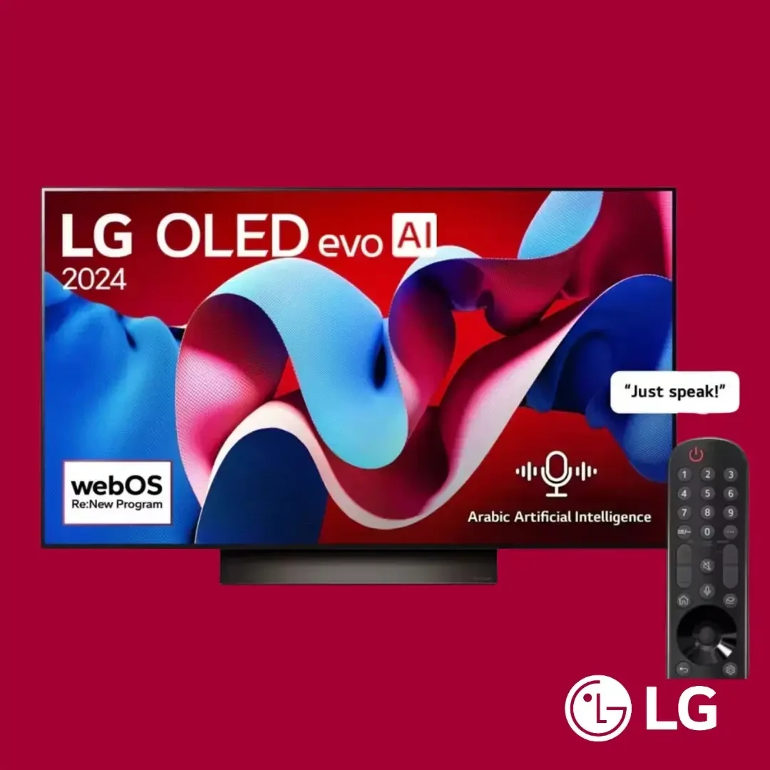 LG TV OLED 83 Inch C4 4K Smart AI Magic remote Dolby Vision webOS24 2024 | Fouani
