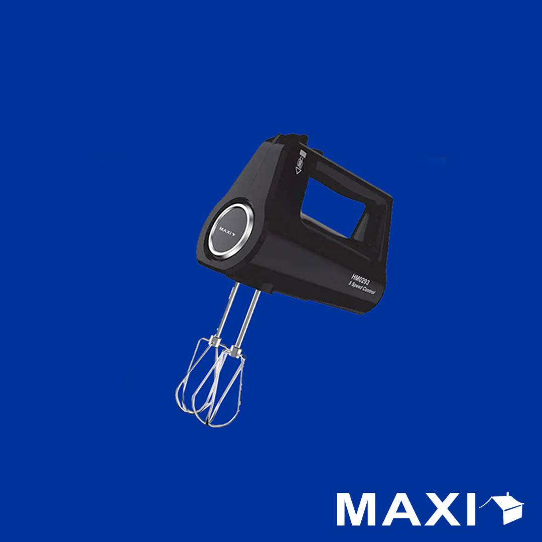 Maxi Hand Mixer 300W Black (HM0293) | Fouani