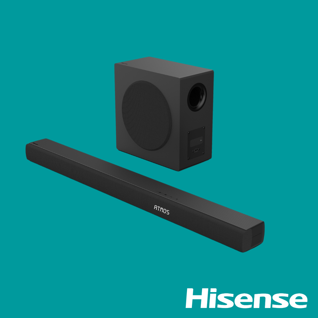 Hisense Soundbar with Subwoofer 500W 3.1CH (AX3100Q) | Fouani